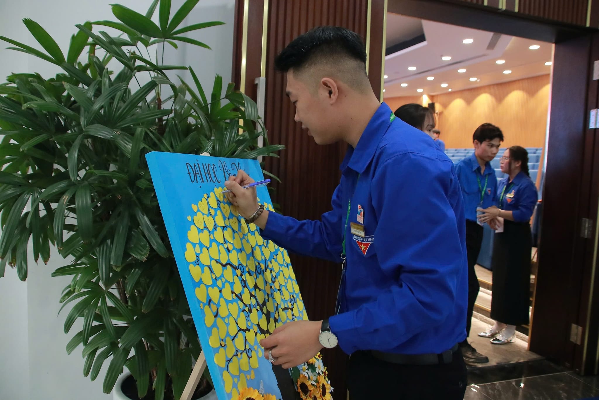 TRƯỚC GIỜ G - ĐẠI HỘI ĐOÀN TNCS HỒ CHÍ MINH TRƯỜNG ĐẠI HỌC VĂN HIẾN LẦN VIII, NHIỆM KỲ 2024 - 2027